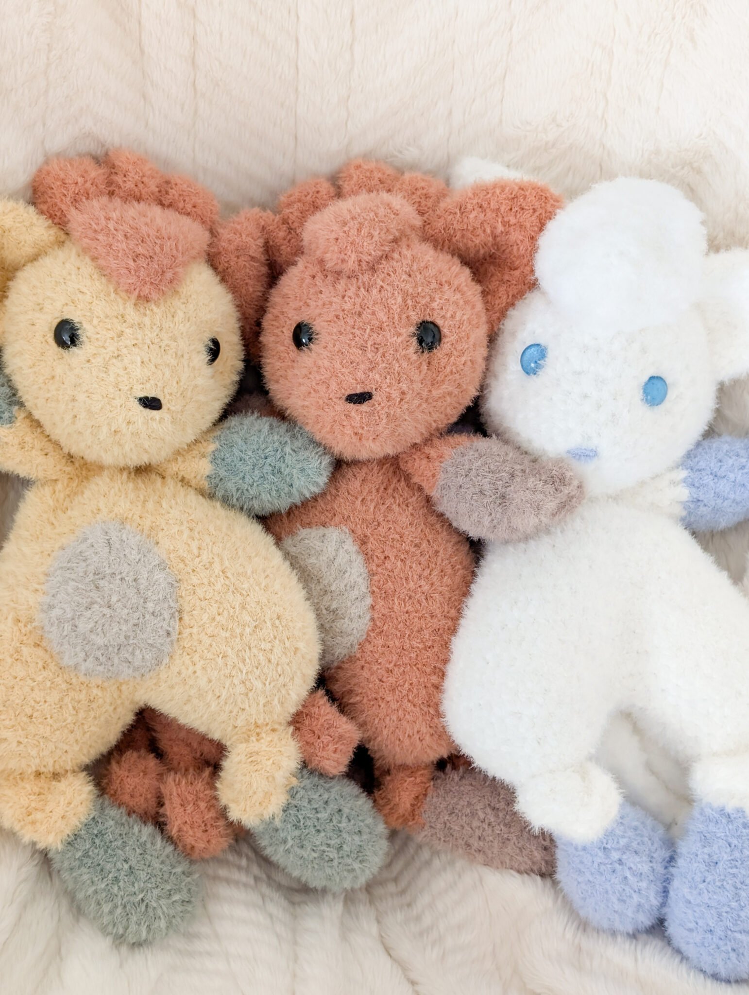 Vulpix inspired crochet pattern - Stuffi Wasabi